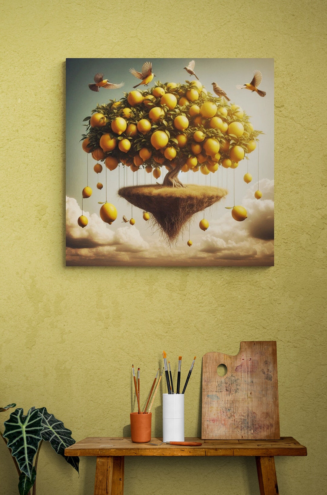 Lemon Tree Digital Download Digital Art - Etsy