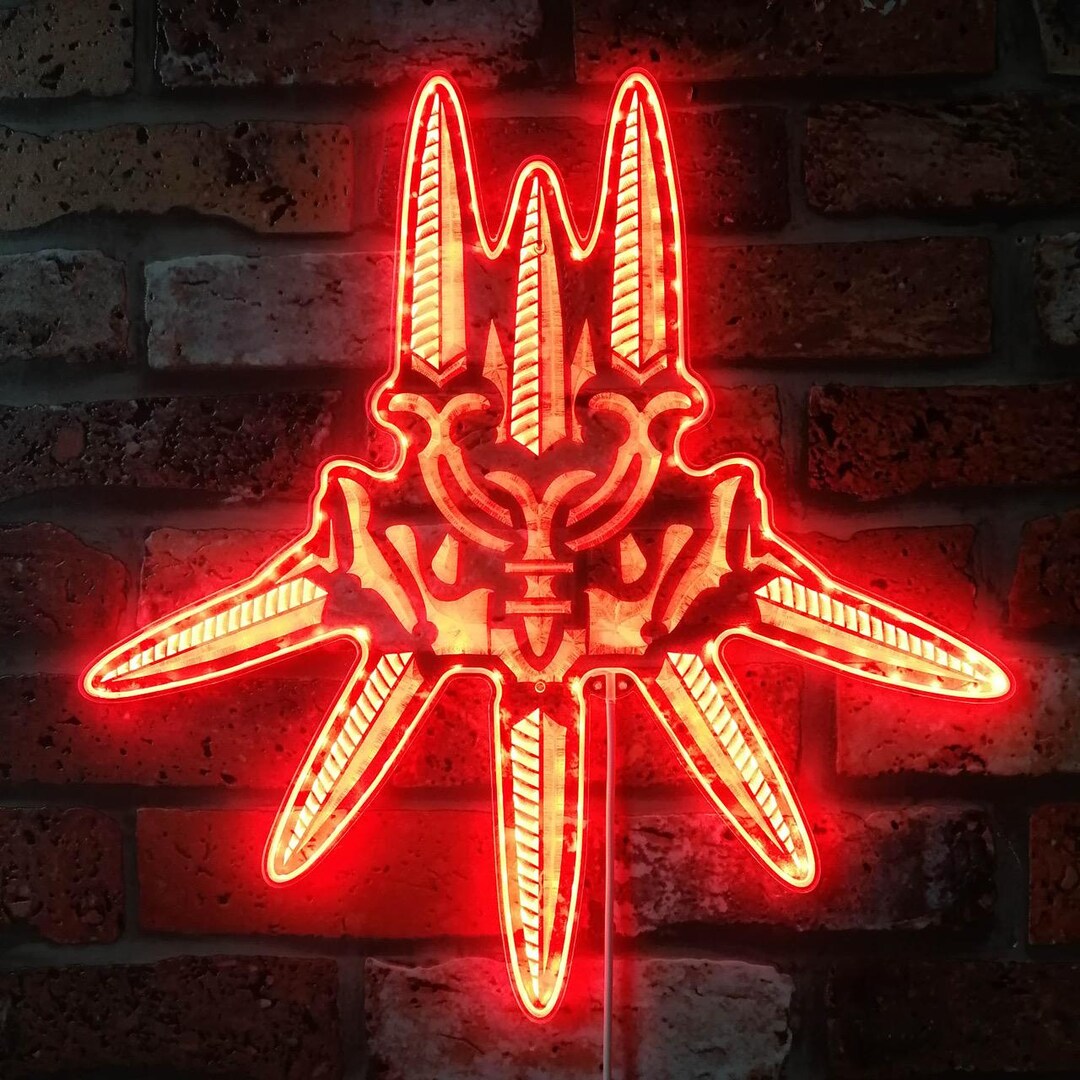 Nier Automata Neon LED Light Sign, Custom Game Room Cave Neon LED Sign ...