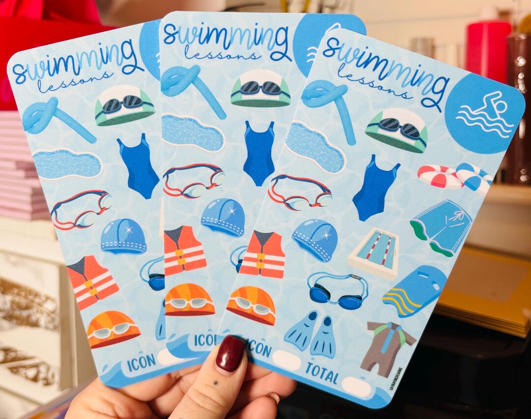 Swimming Lessons Saving Challenge Tracker - Etsy