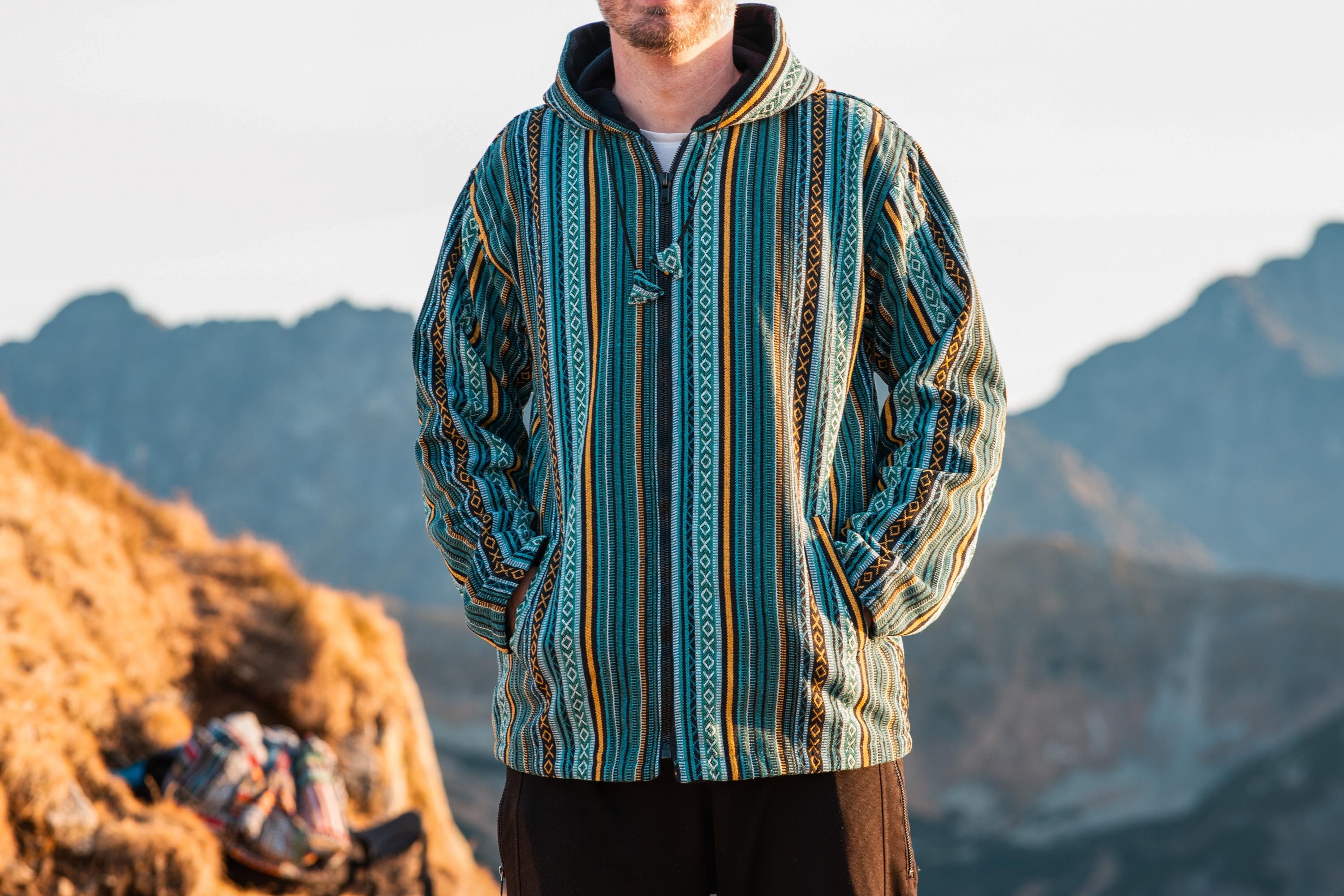 Patchwork Jacket Nepal Boho Hippie Etno Gheri Winter Warm - Etsy