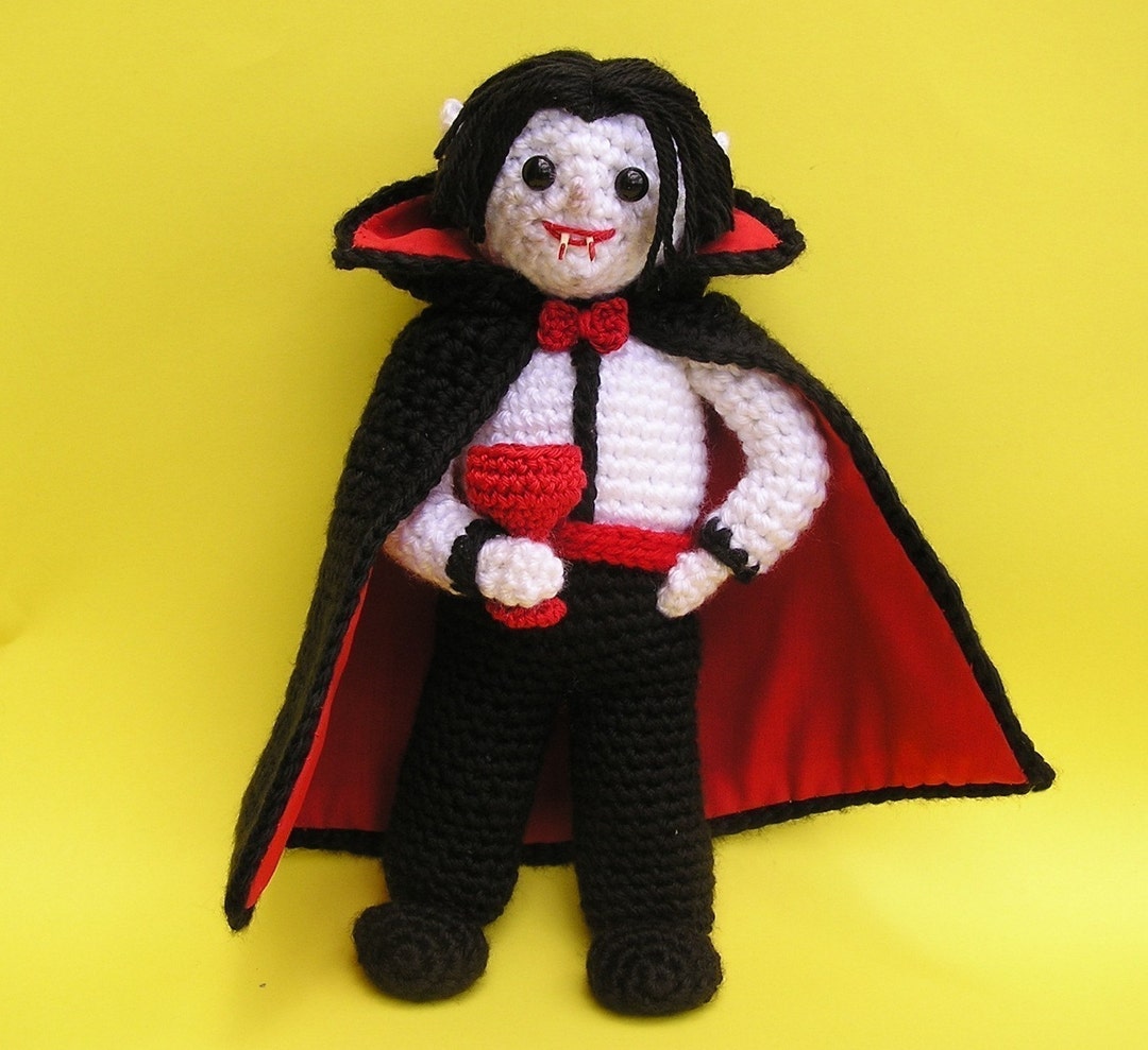 DRAKE THE VAMPIRE Pdf Crochet Pattern (english Only) - Etsy