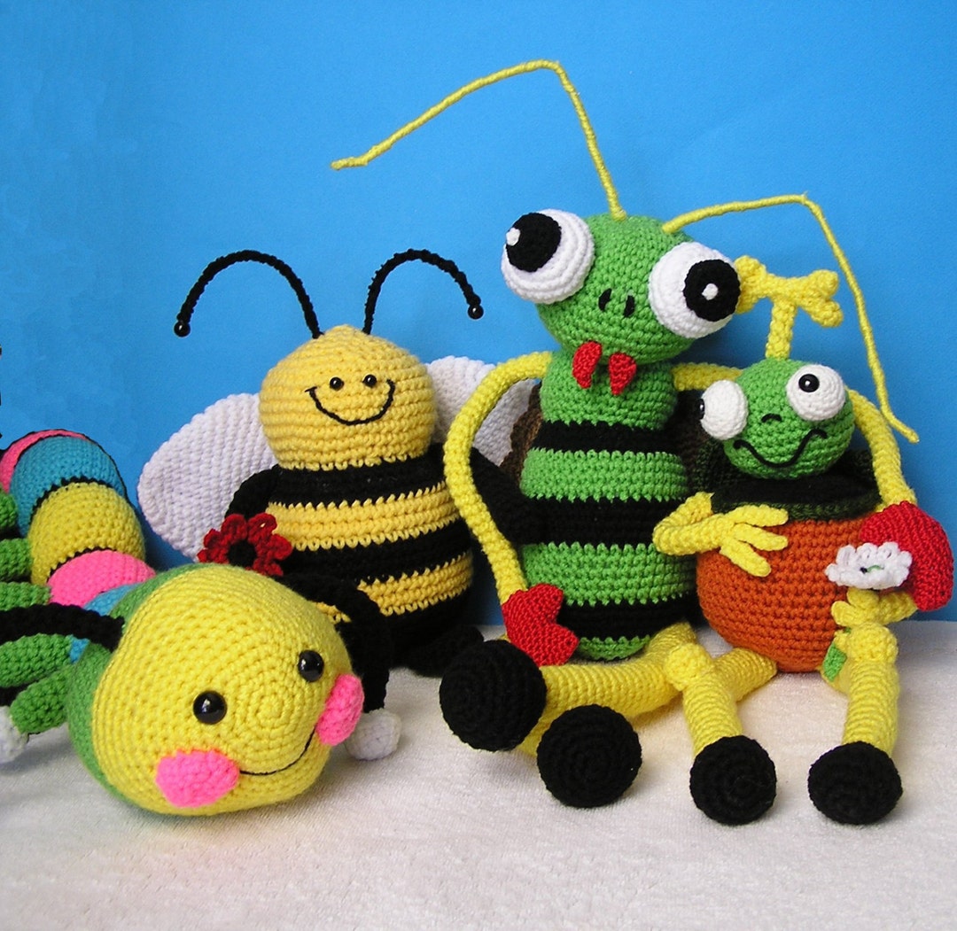 PDF CROCHET PATTERN Bugs R Us (english Only) - Etsy