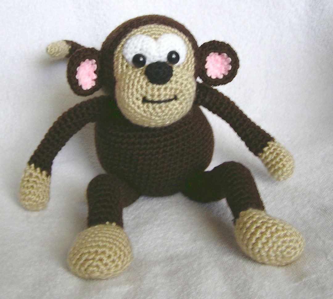 PDF Crochet Pattern BABY MONKEY (english Only) - Etsy