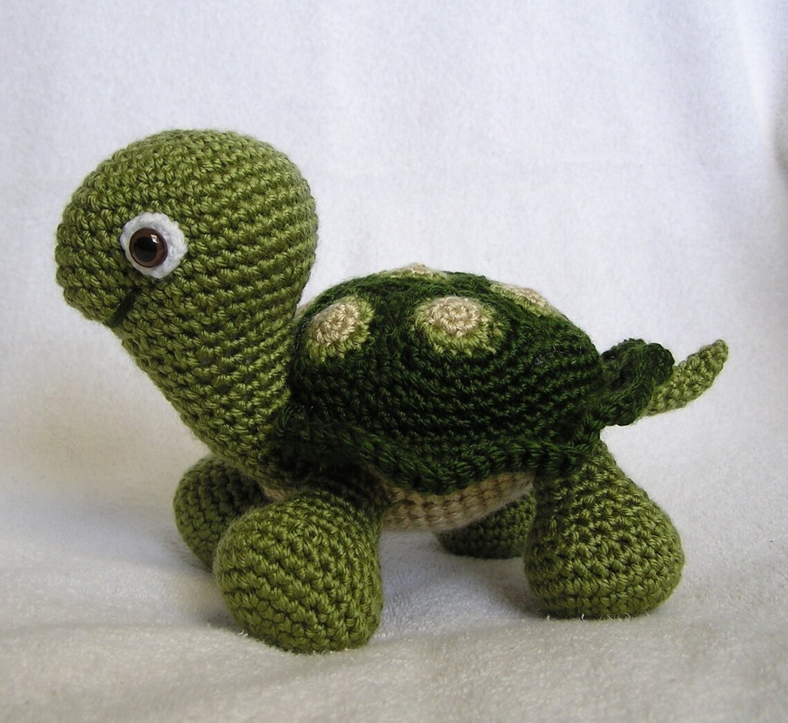 BABY TURTLE PDF Crochet Pattern English only | Etsy