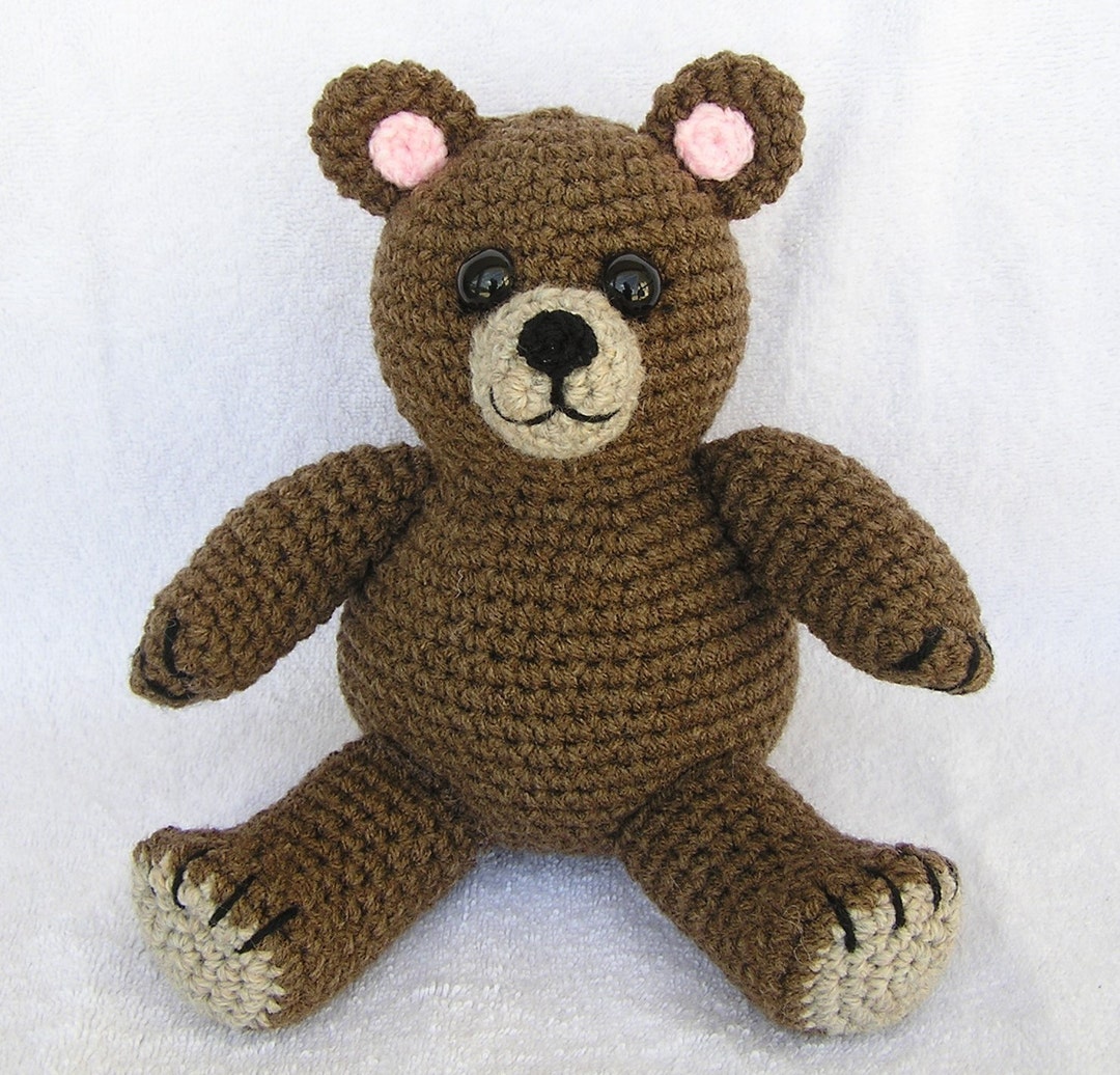 TED E. BEAR Pdf Crochet Pattern (english Only) - Etsy