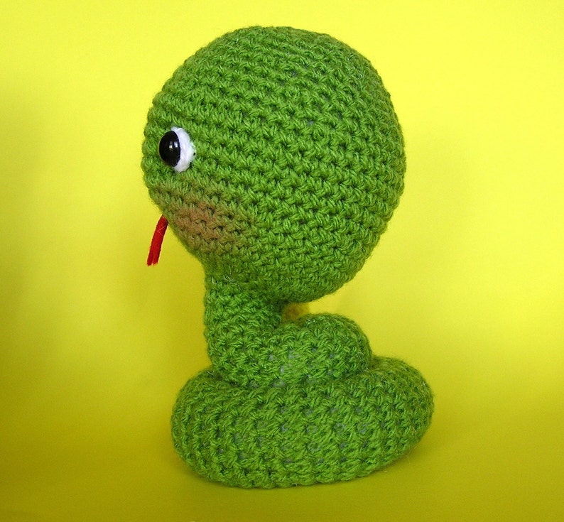 REGGIE THE RATTLER Pdf Crochet Pattern (english Only) - Etsy