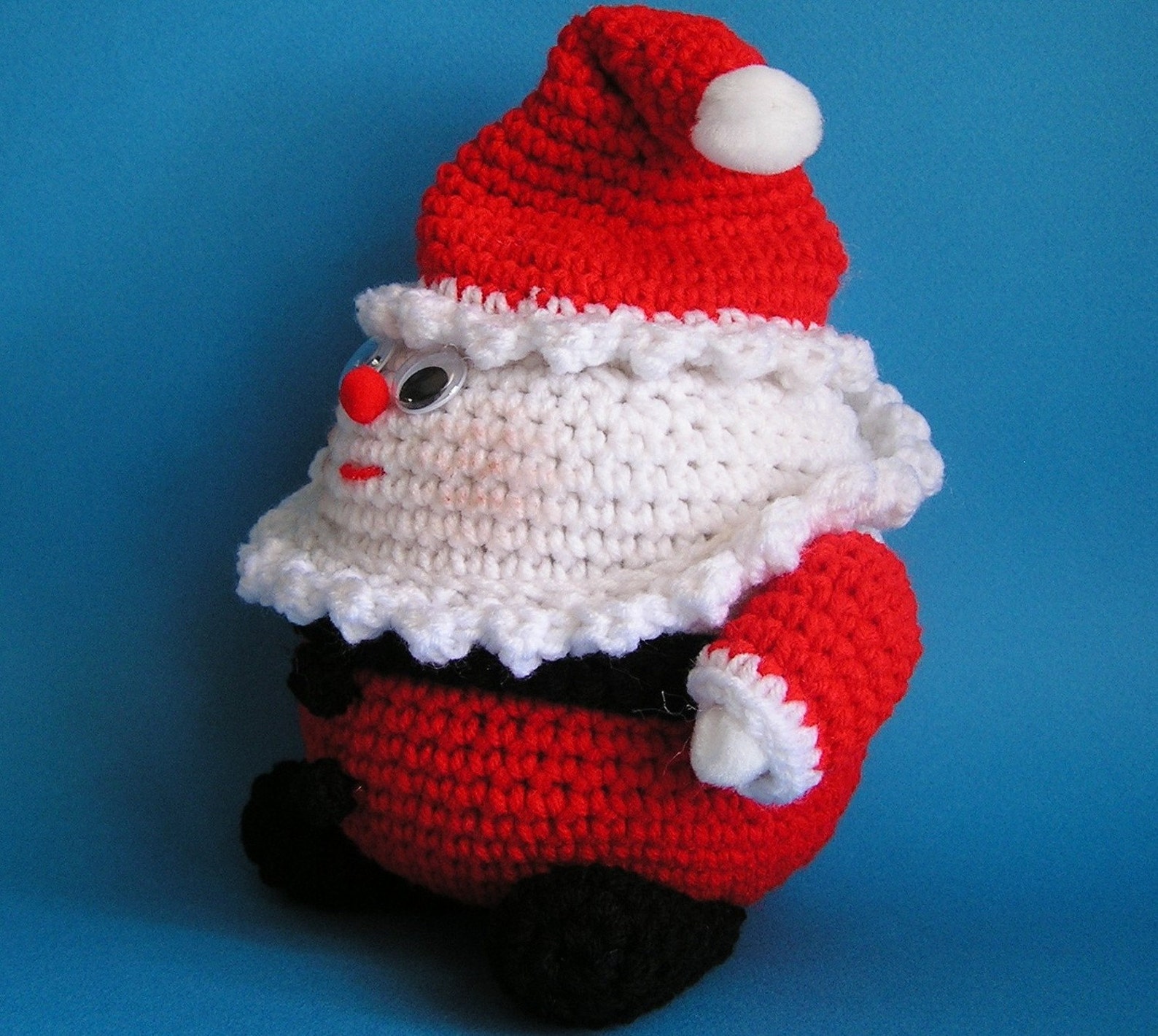 PUDGY SANTA PDF Crochet Pattern (english Only) - Etsy