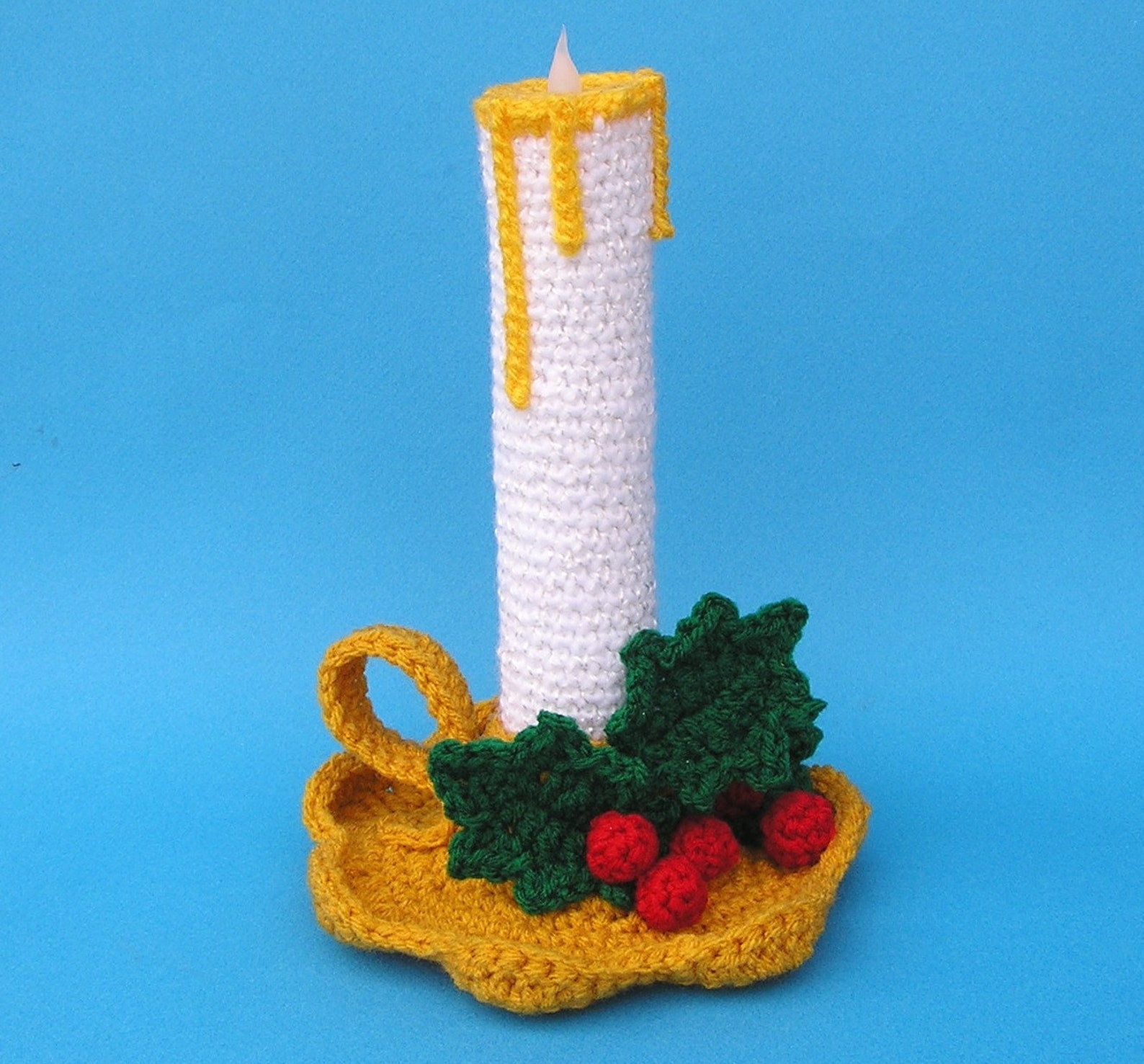 PDF Crochet Pattern HOLIDAY CANDLE (english Only) - Etsy