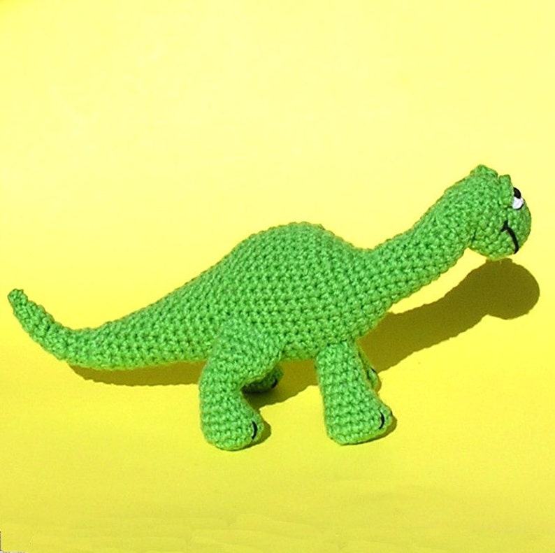 PDF Crochet Pattern BABY BRONTOSAURUS (english Only) - Etsy