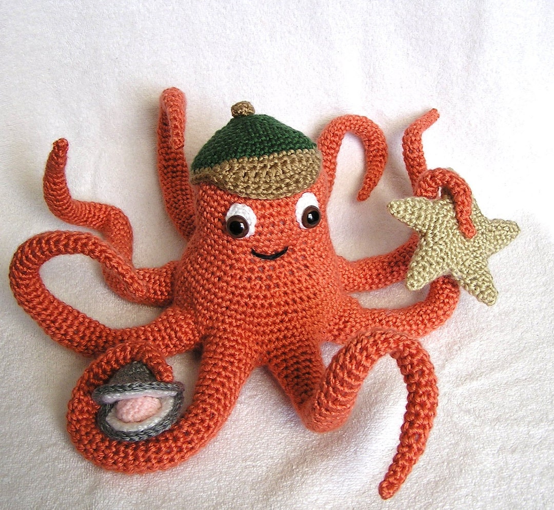 PDF Crochet Pattern OLLIE OCTOPUS (english Only) - Etsy