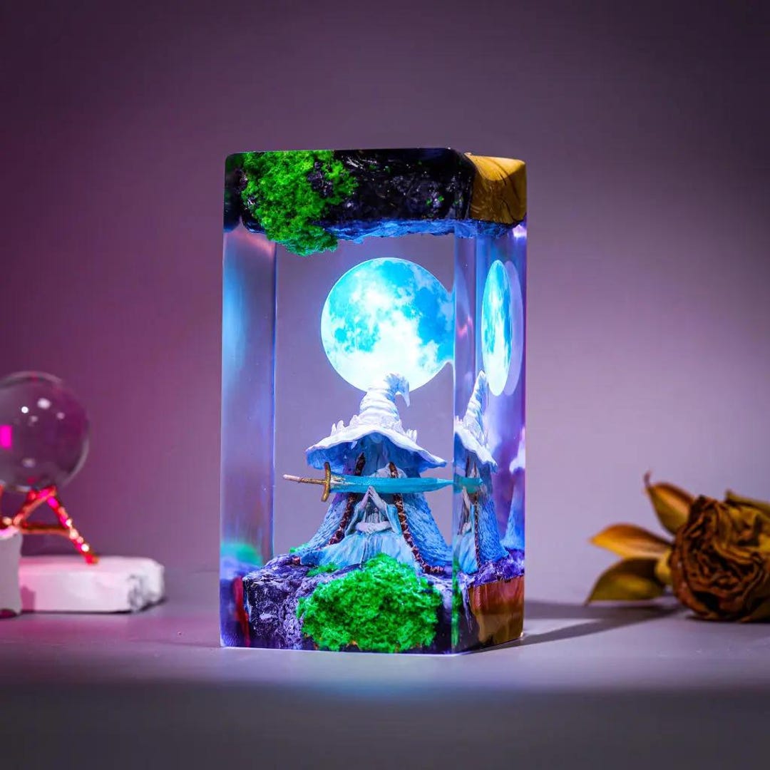 Ranni the Witch Shadow of the Erdtree, Darkmoon Greatsword, Epoxy Resin ...