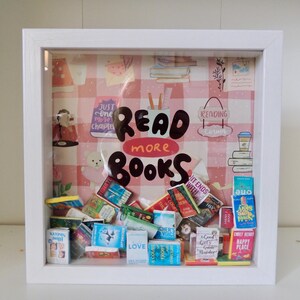 Custom Mini Book Shadow Box - Etsy