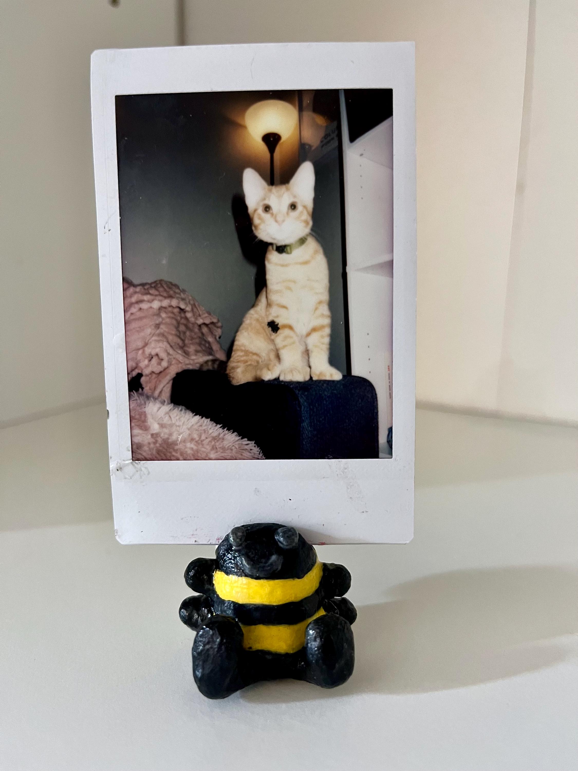 Handmade Jellycat-inspired Clay Photo Stand - Etsy