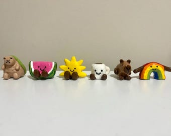 Handmade Jellycat Inspired Clay Magnets - Etsy