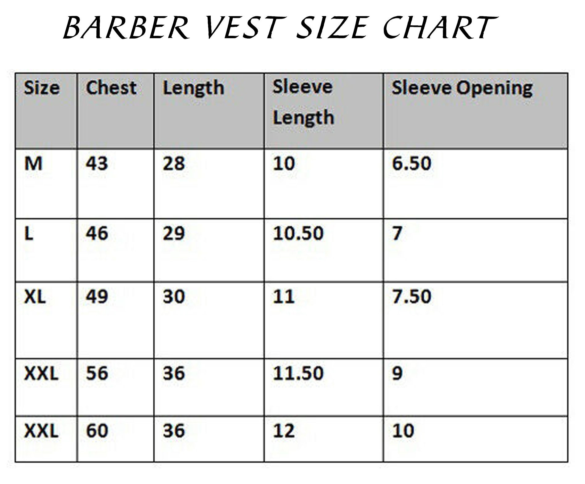 Professional Barbershop Uniform Barber Vest Salon Uniform Hair Cutting ...
