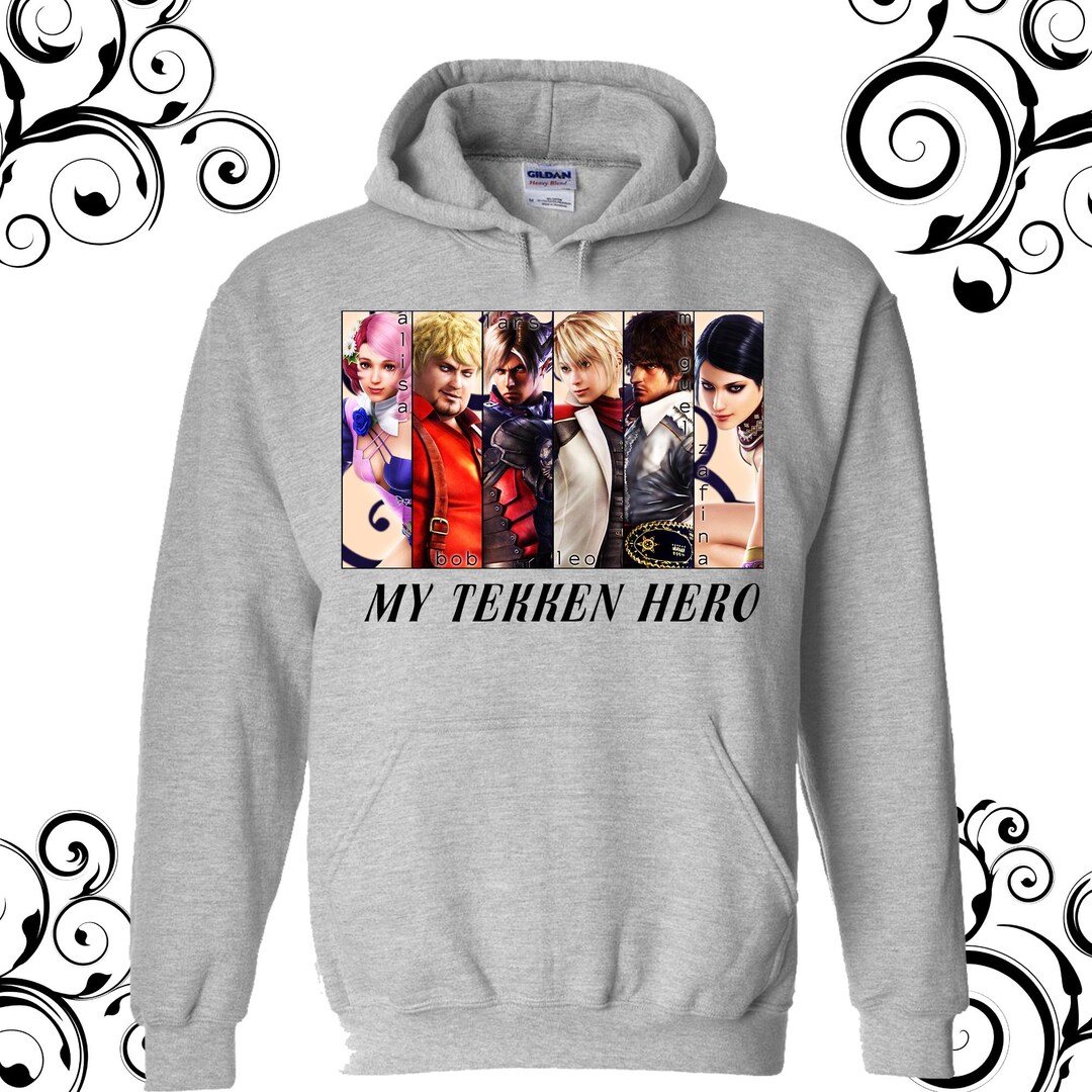 Tekken Hero Hoodie: Game Style Comic Character Design - Etsy