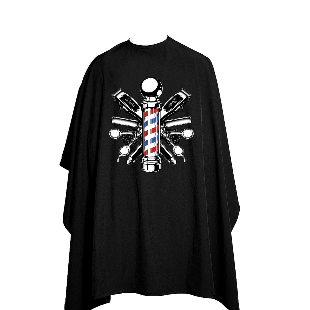 Professional Barbershop Barber Haircut Cape Barbershop Cape Hair ...