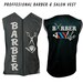 Professional Barbershop Uniform Barber Vest Salon Uniform Hair Cutting ...