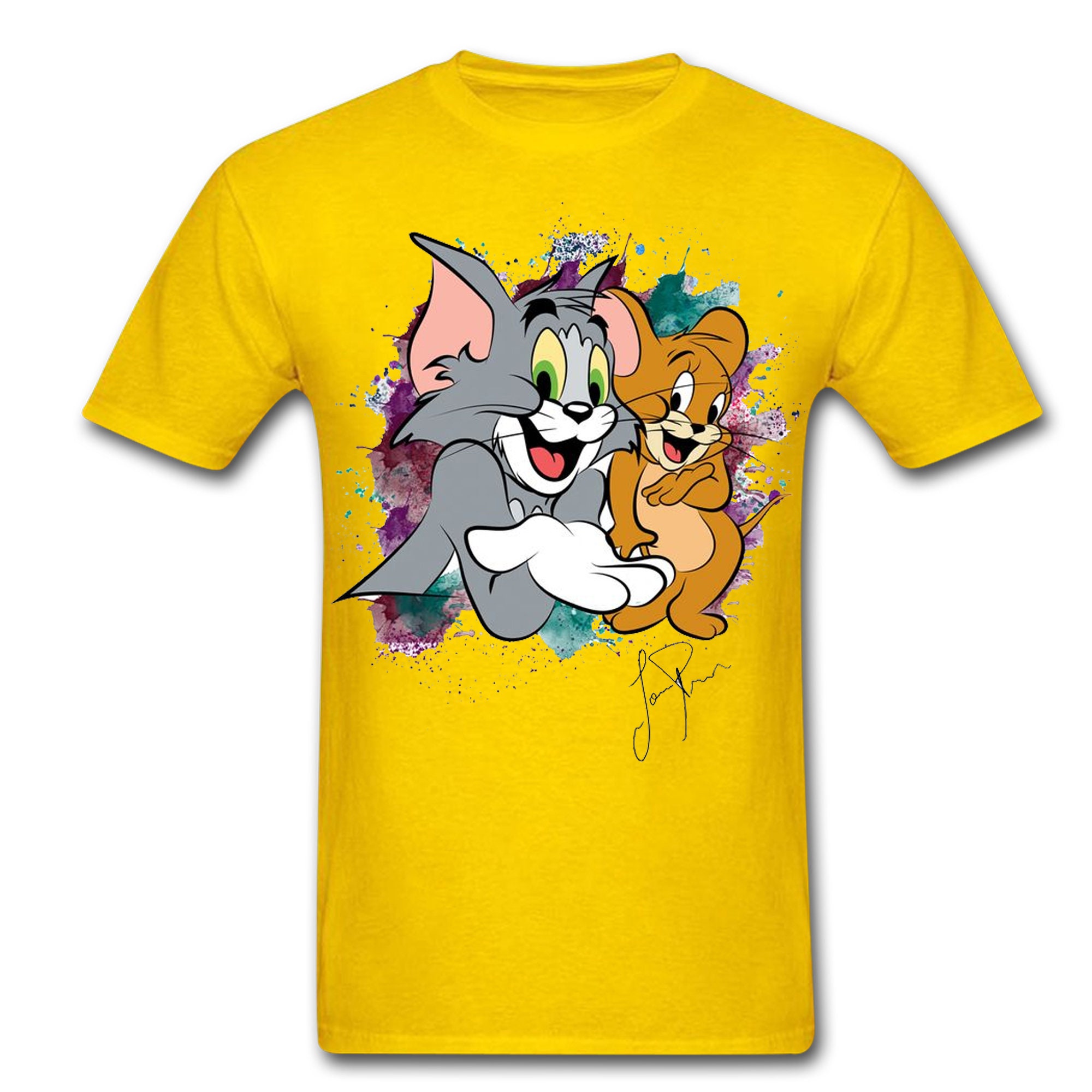 Tom & Jerry T-shirt Disney Style T-shirt Tom T-shirt Jerry T-shirt ...