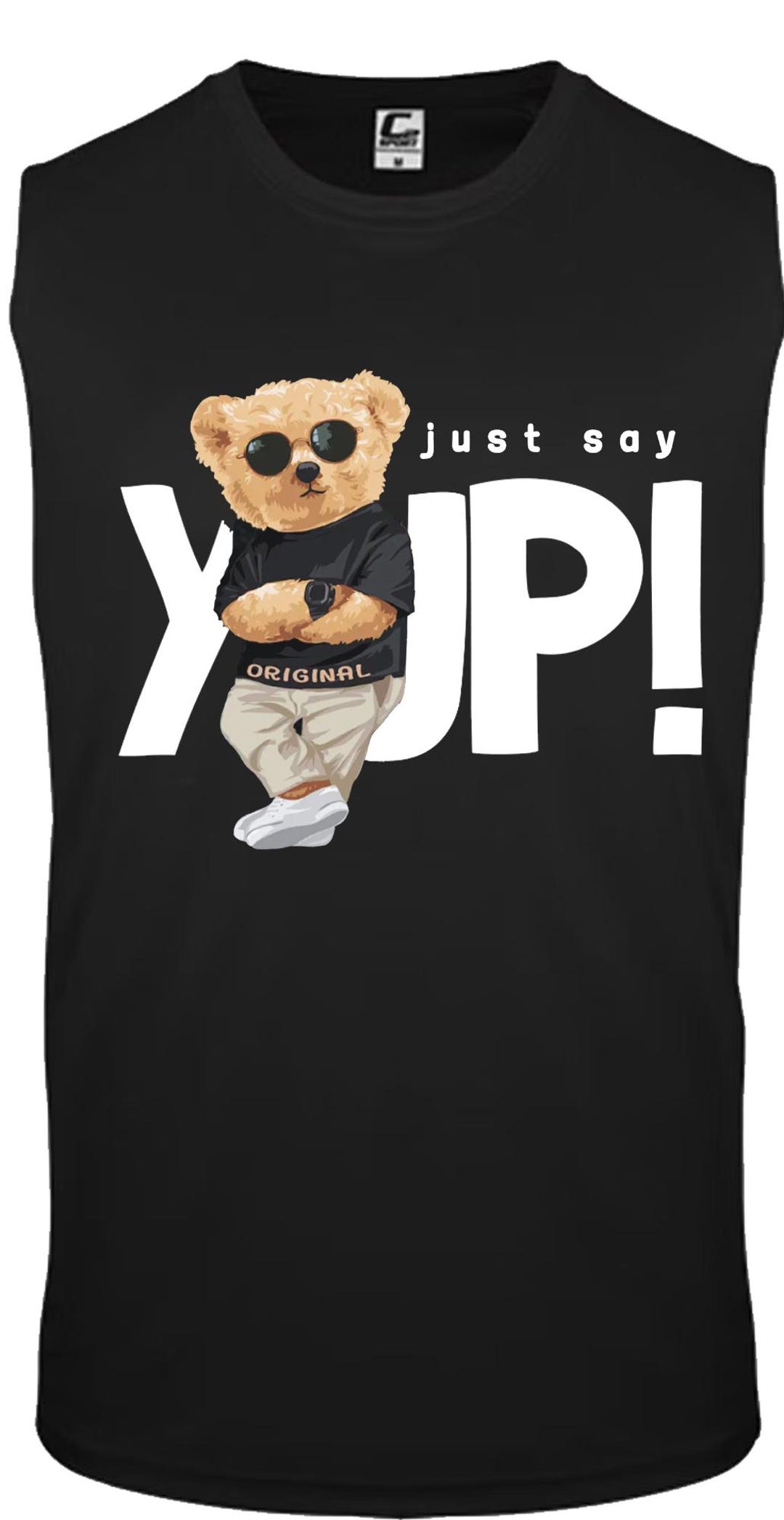 Beautiful Teddy Bear Tank Top American Teddy Bear Tank Top Unisex Dtf ...