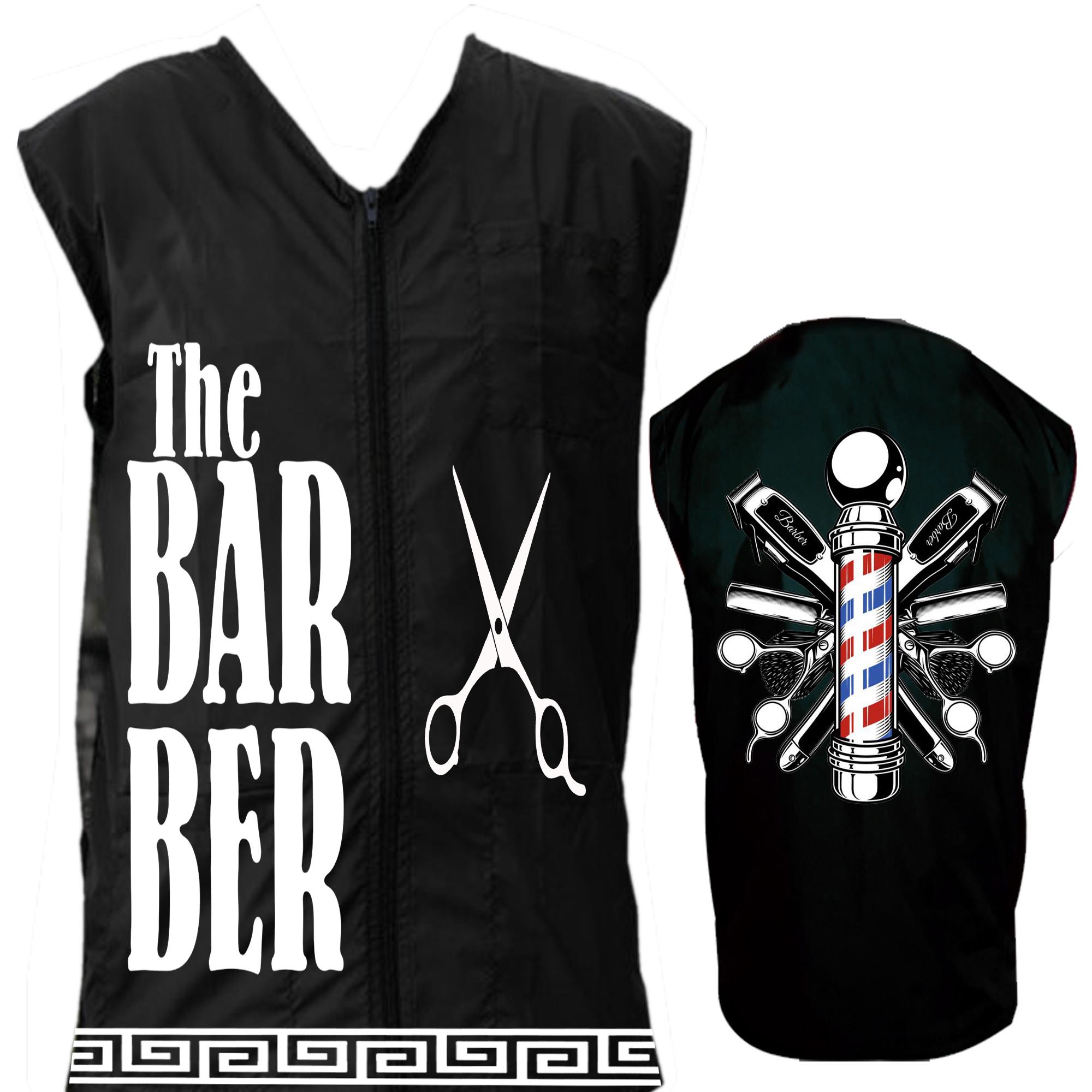 Professional Barbershop Uniform Barber Vest Salon Uniform Hair Cutting ...