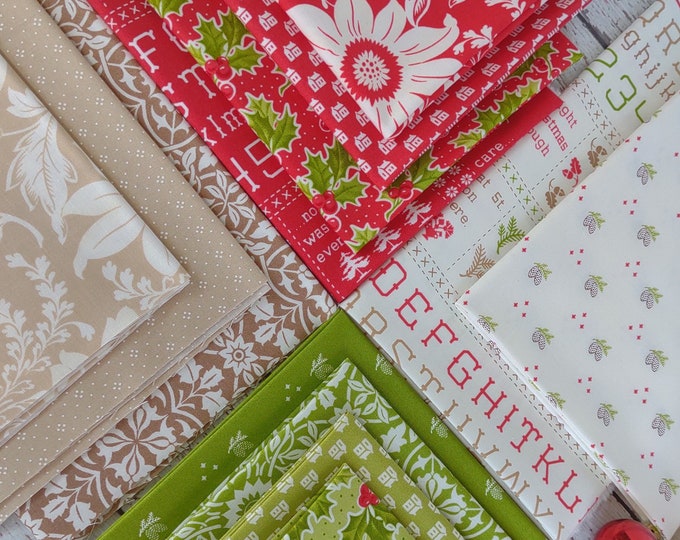 CHRISTMAS STITCHED Fig Tree Joanna Figueroa Classic Christmas Fabric ...