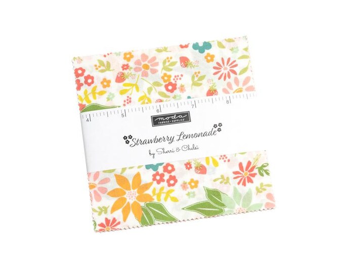 ELLIE by Brenda Riddle Moda Fabric Shabby Chic Cotton Soft Pastel Pink ...