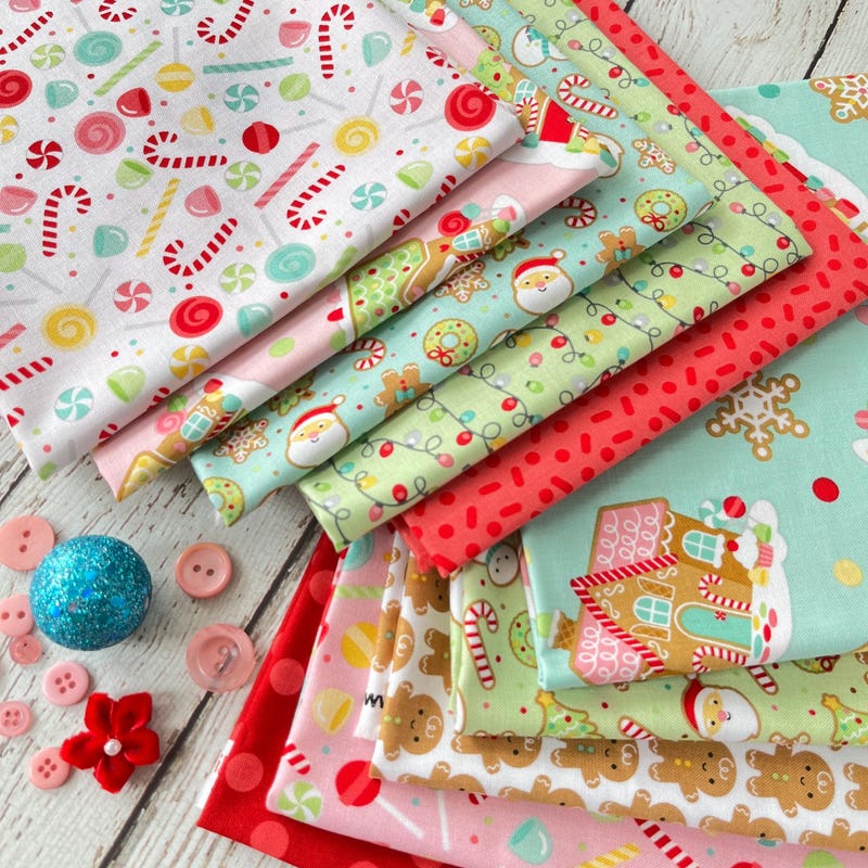 Gingerbread Fabric - Etsy