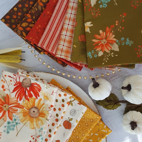 Fall Fabrics - Etsy