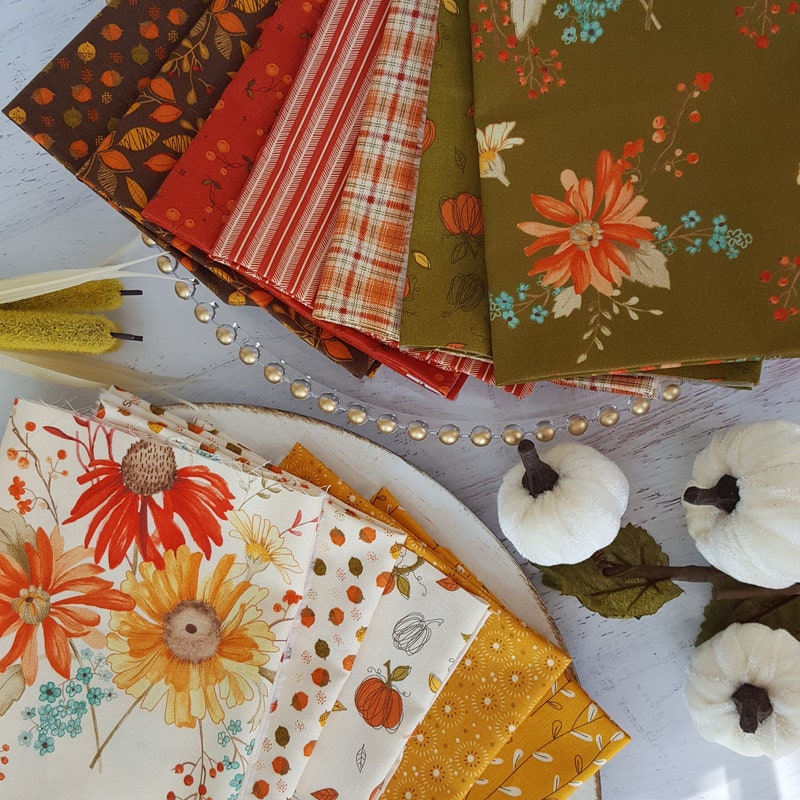Autumn Fabric - Etsy