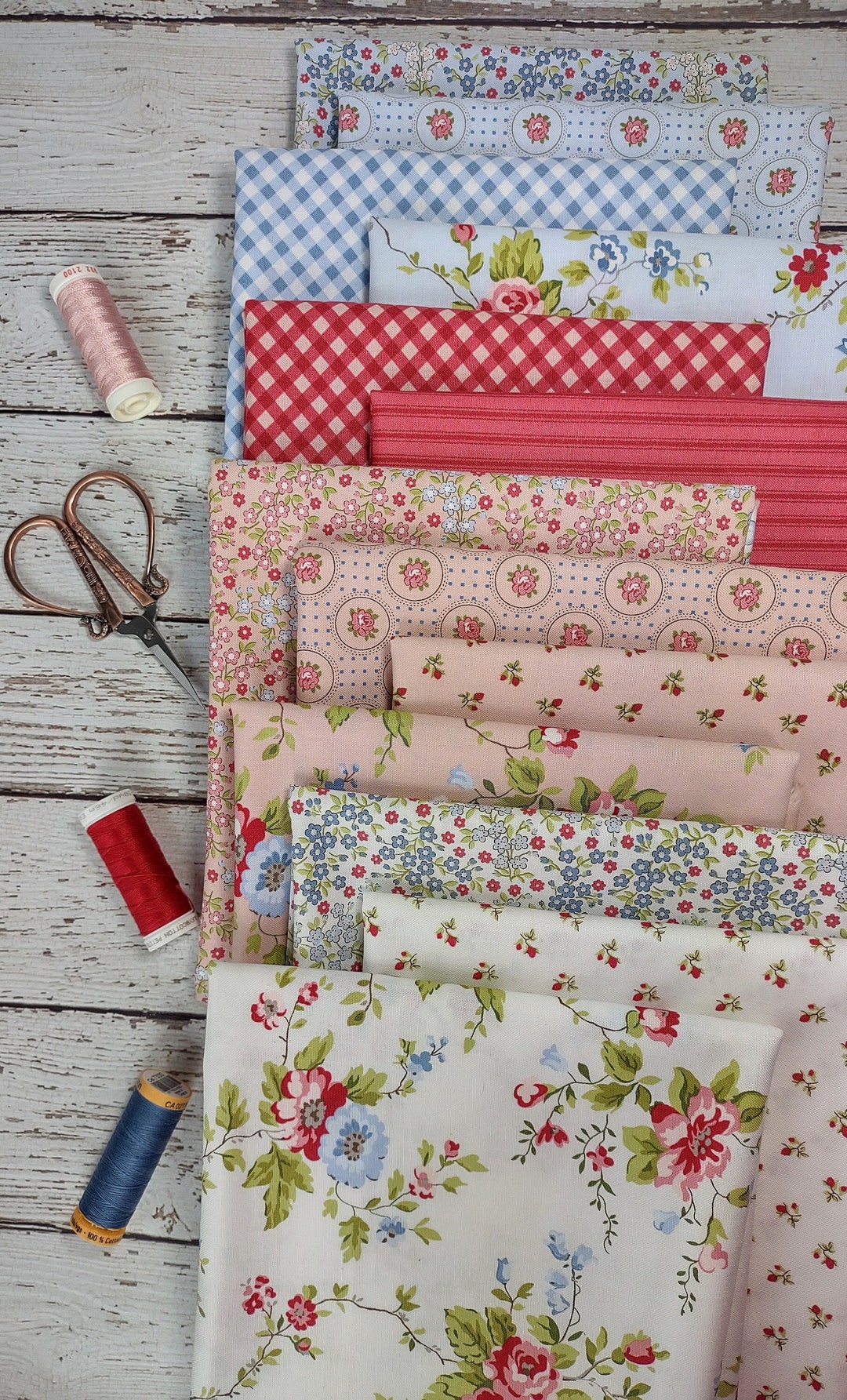 SWEET LIBERTY Brenda Riddle Moda Fabric Shabby Chic Cotton - Etsy