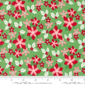 KITTY CHRISTMAS by Urban Chiks Vintage Christmas Fabrics From Moda ...
