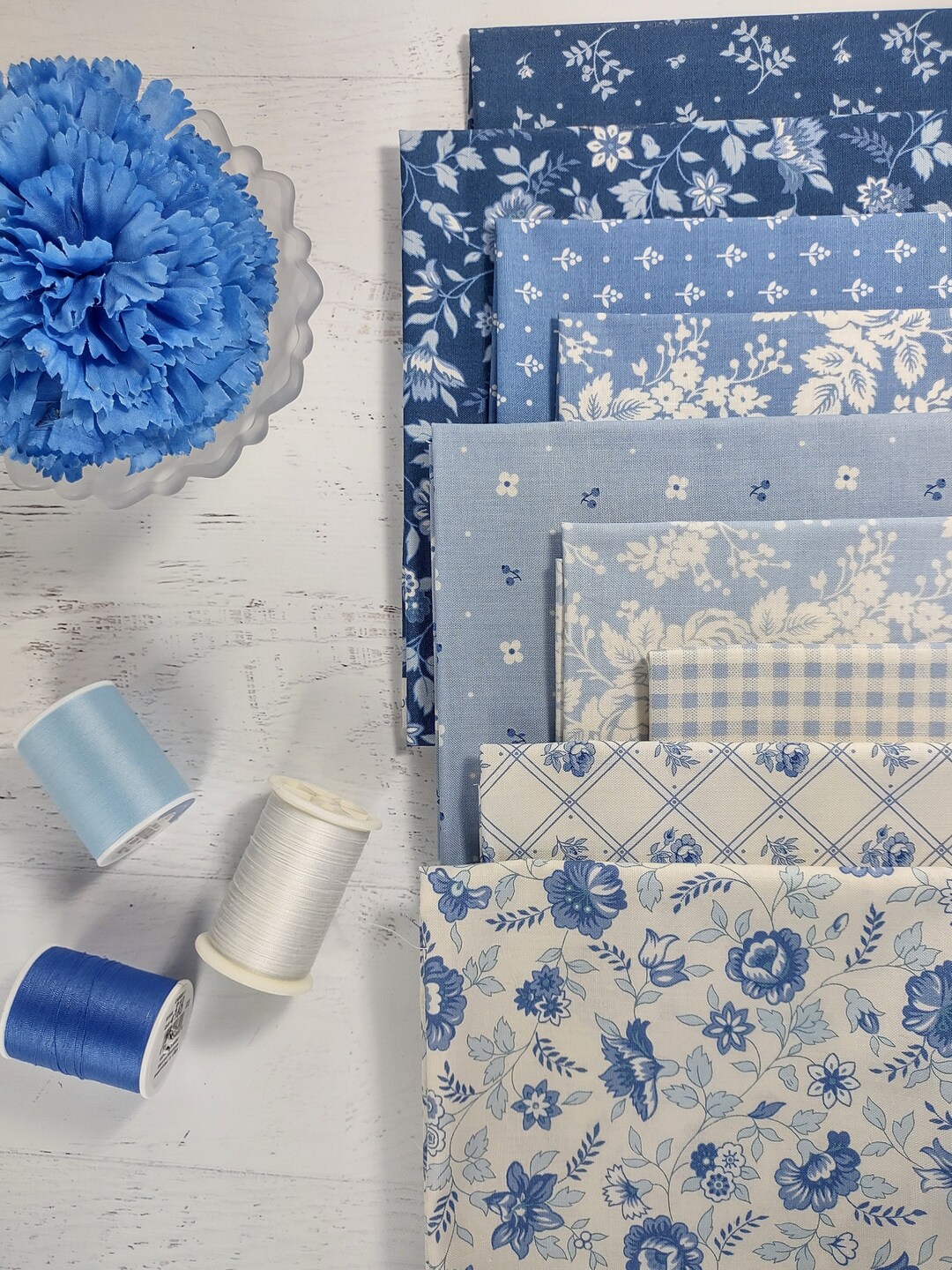 BLUEBERRY DELIGHT by Anne Sutton of Bunny Hill Designs for Moda Fabric ...
