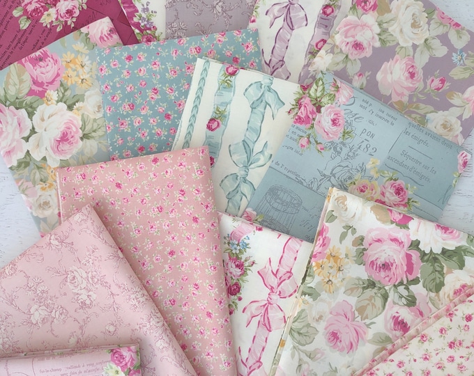 ROSES FOR YOU Ruru Bouquet Quilt Gate ~ Shabby Chic Cottage Core ...