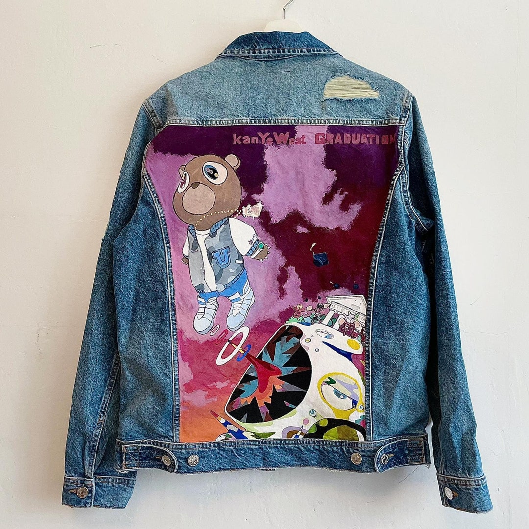 Custom Painted Jean Jacket - Etsy