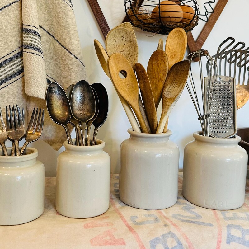 Small Kitchen Crock - Etsy