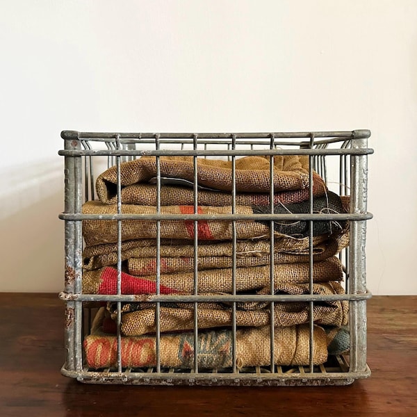 Vintage Milk Crate - Etsy