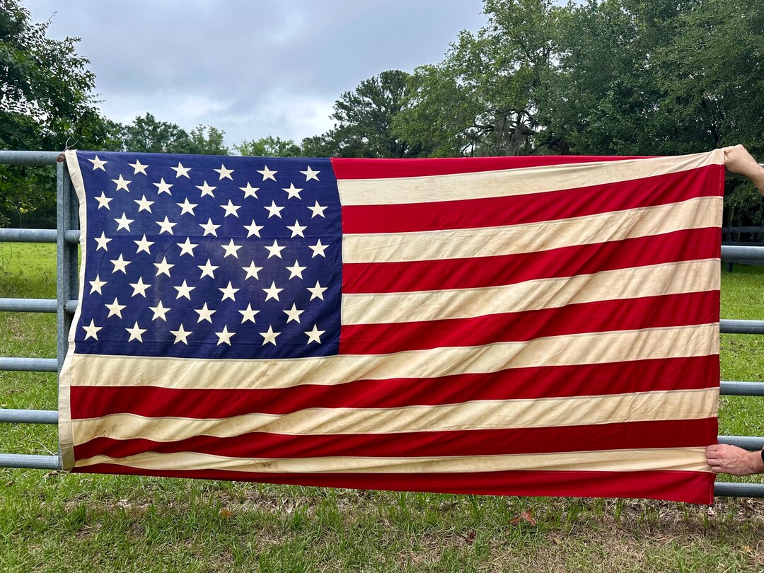 Vintage Extra Large American Flag | Patriotic July 4th | Old Glory ...