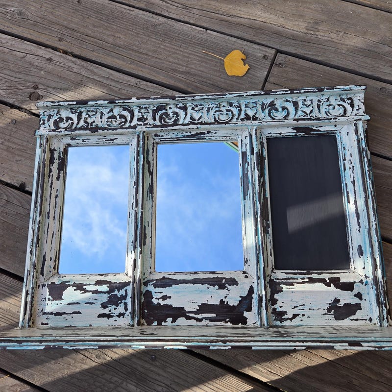 Farmhouse Mirror - Etsy