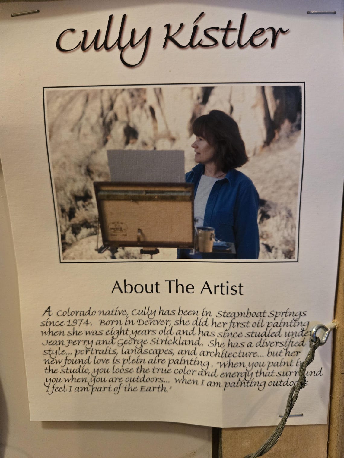 Original Art by Cully Kistler Framed - Etsy