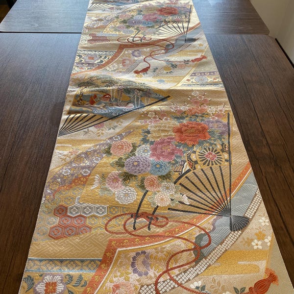 Japanese Table Runner - Etsy