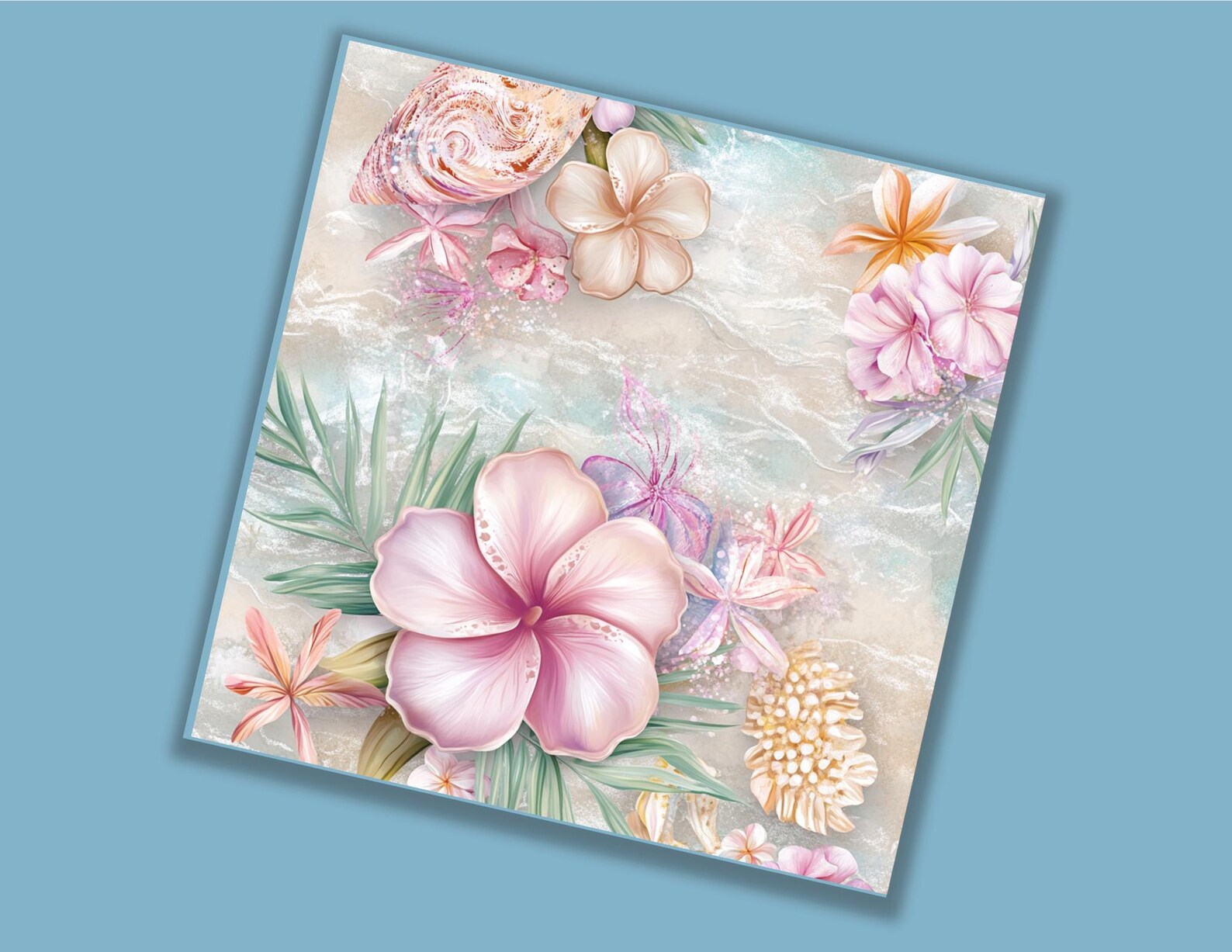 Seaside Digital Paper Pack: Beach & Coastal Patterns (PDF) - Etsy