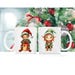 Whimsical Boho Christmas Elf Clipart Bundle 40 Piece Transparent + 2 ...