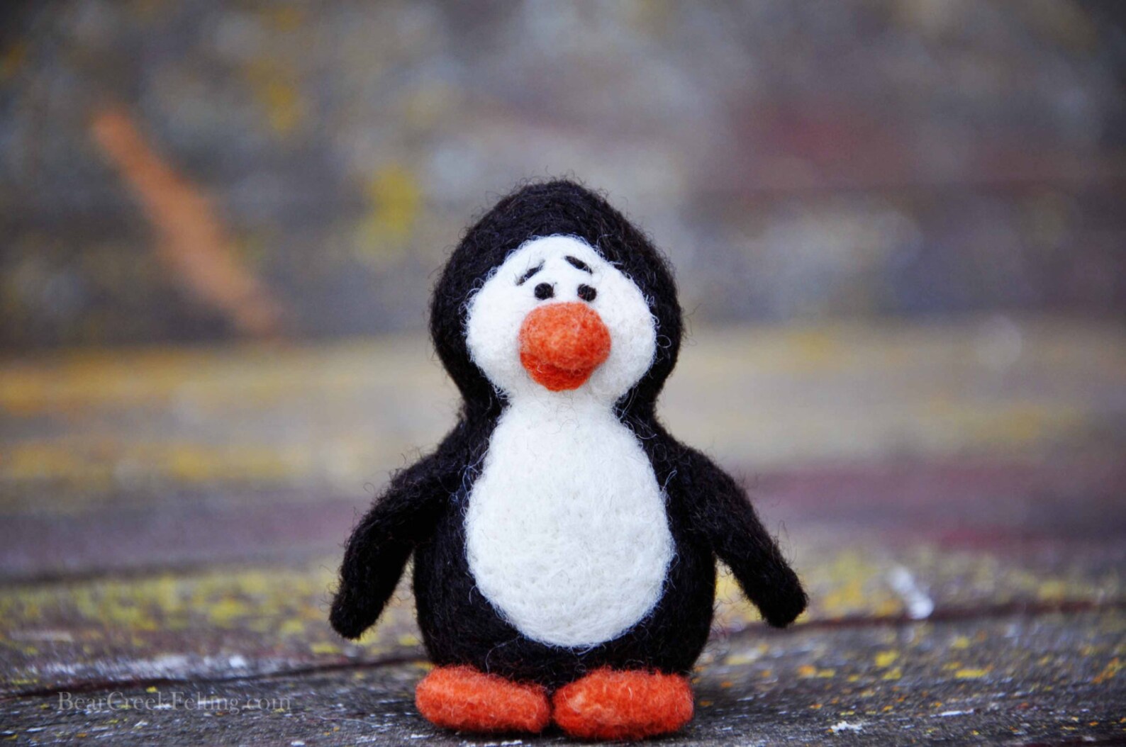 Penguin Felting Kit Needle Felting Kit DIY Kit Craft Kit - Etsy