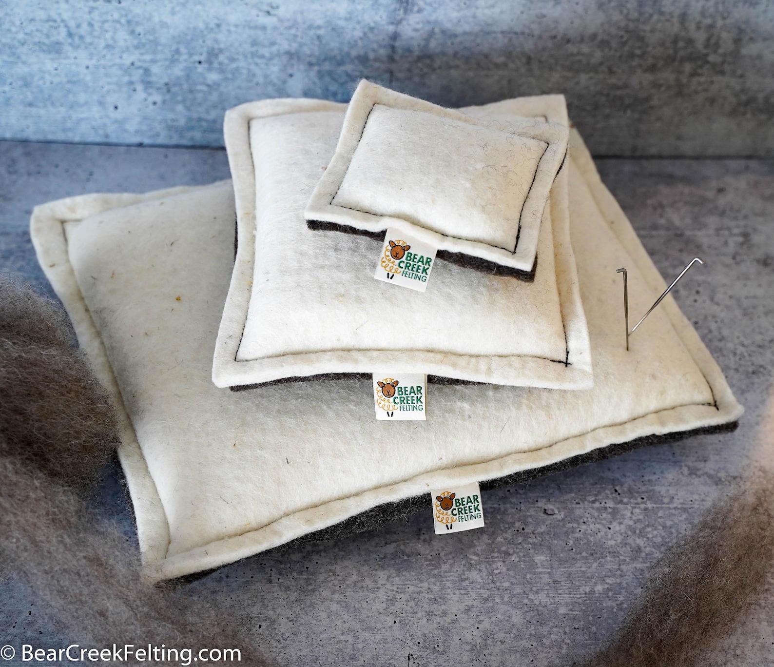 Needle Felting Cushion Needle Felting Pad Needle Felting | Etsy