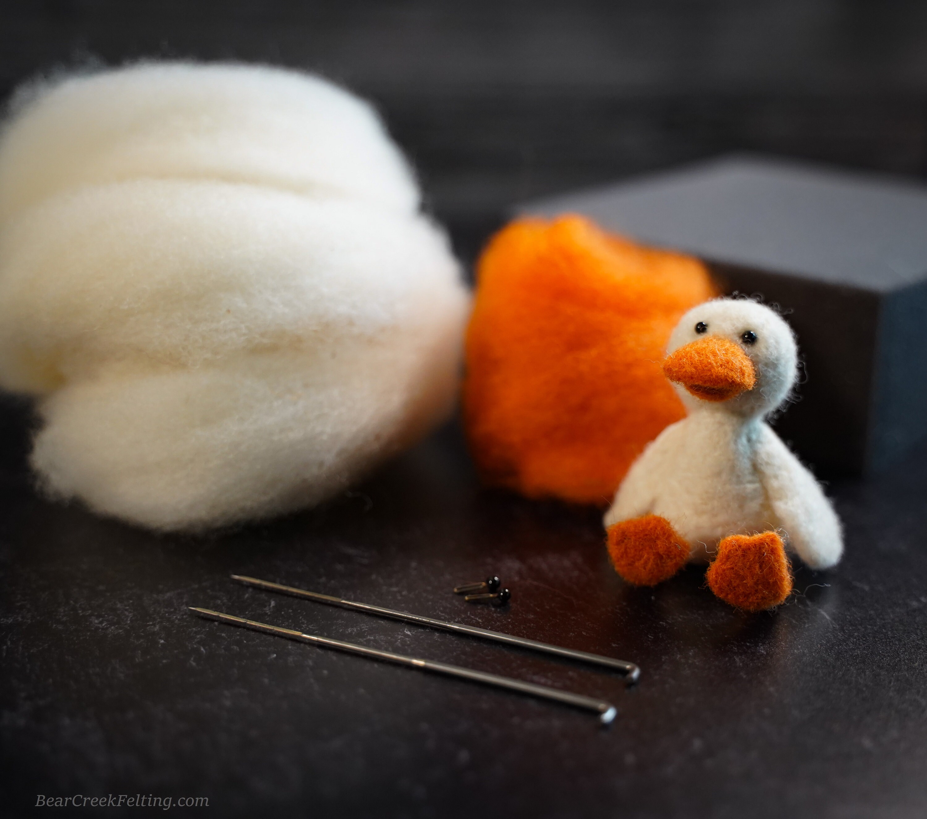 Duck Needle Felting Kit Beginner Needle Felting Kit - Etsy Canada