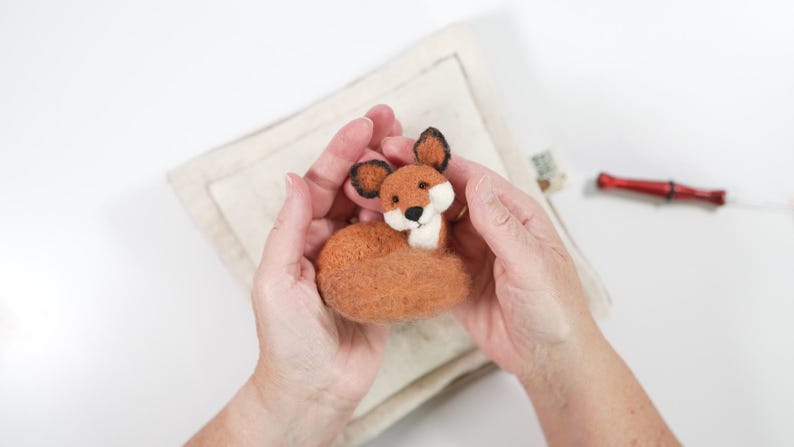 Fox Needle Felting Kit - Etsy
