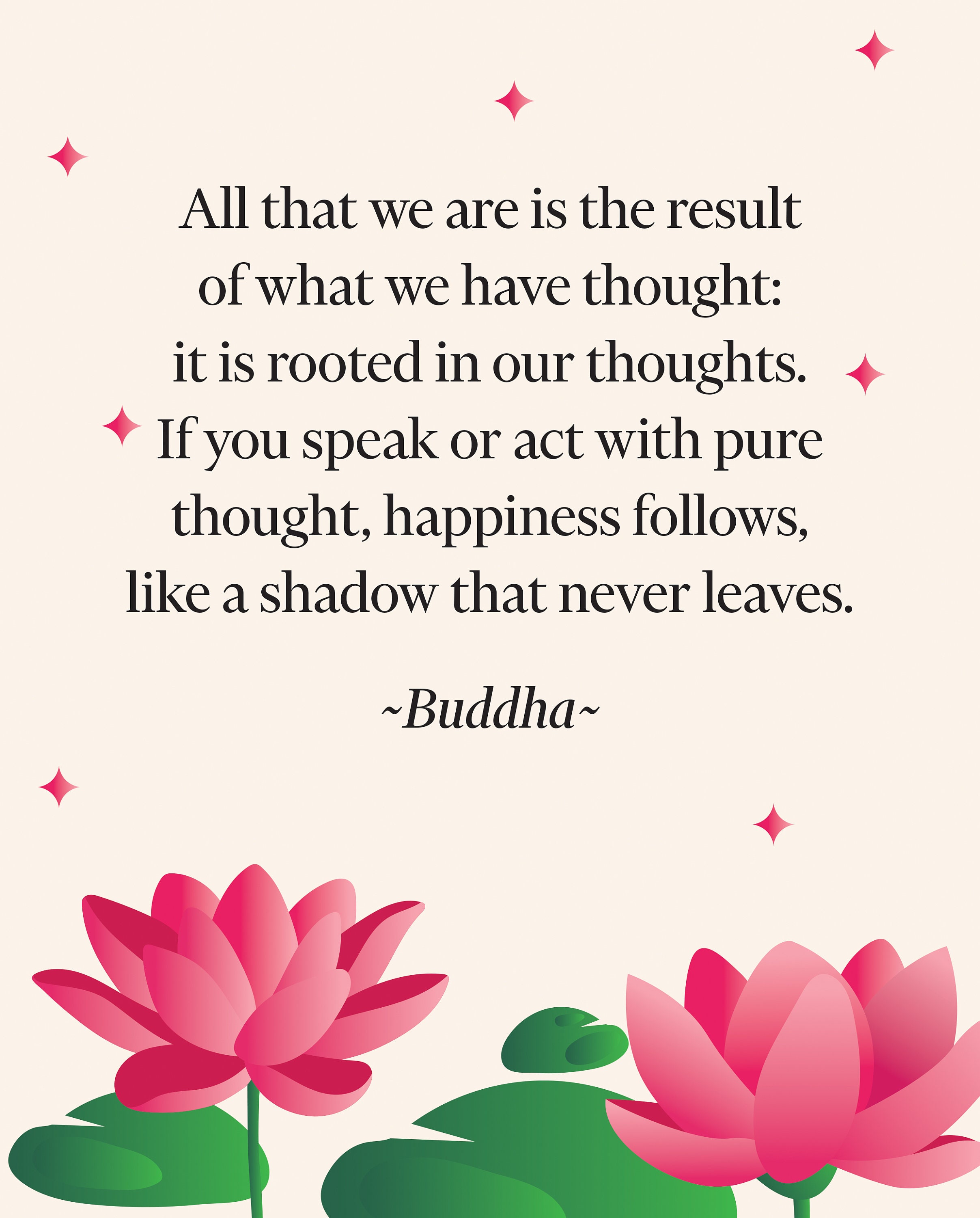 Buddha Thought Quote Art. Instant Download Buddha Verse. Printable ...