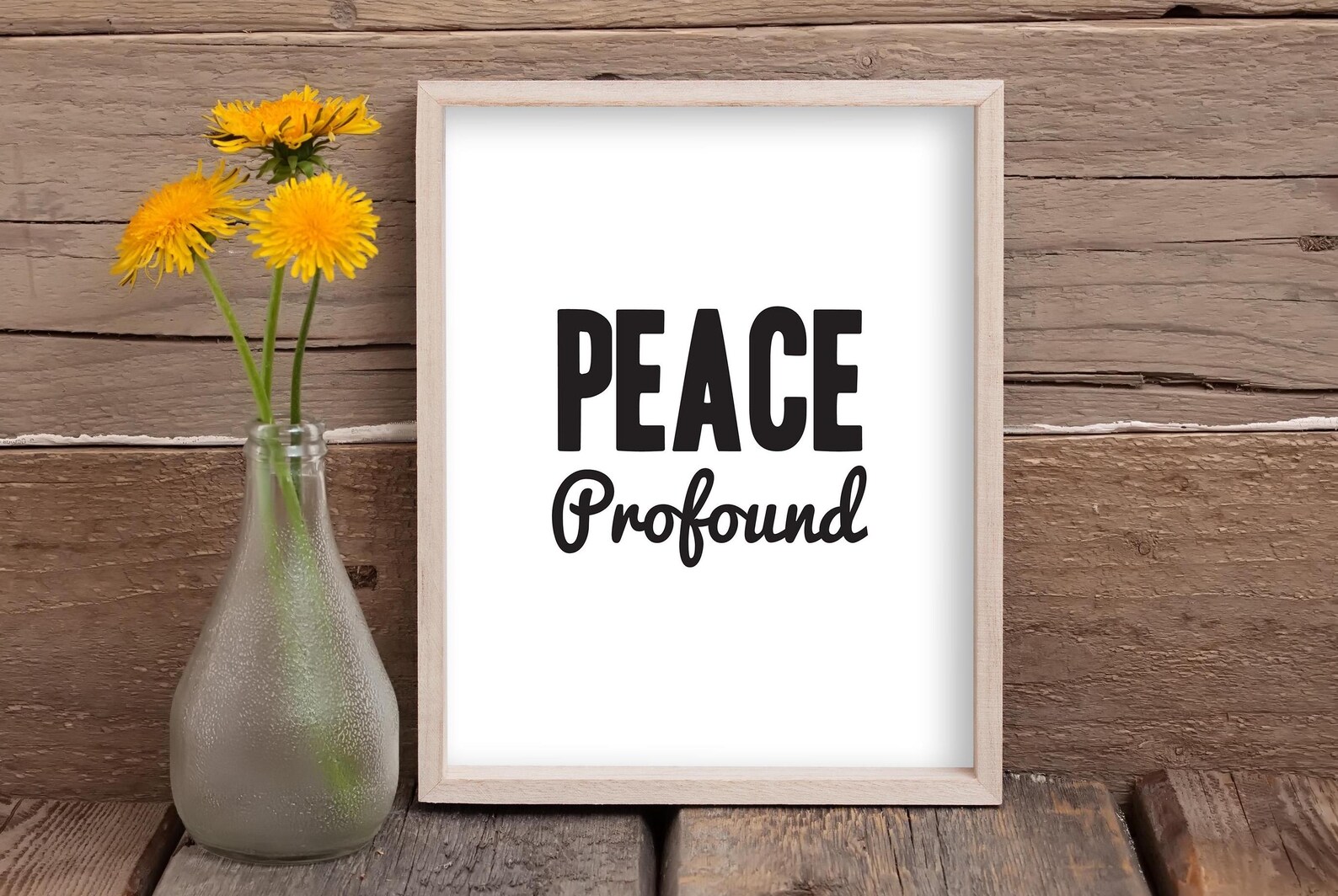 Peace Profound Digital Art. Printable Rosicrucian Poster. Instant ...