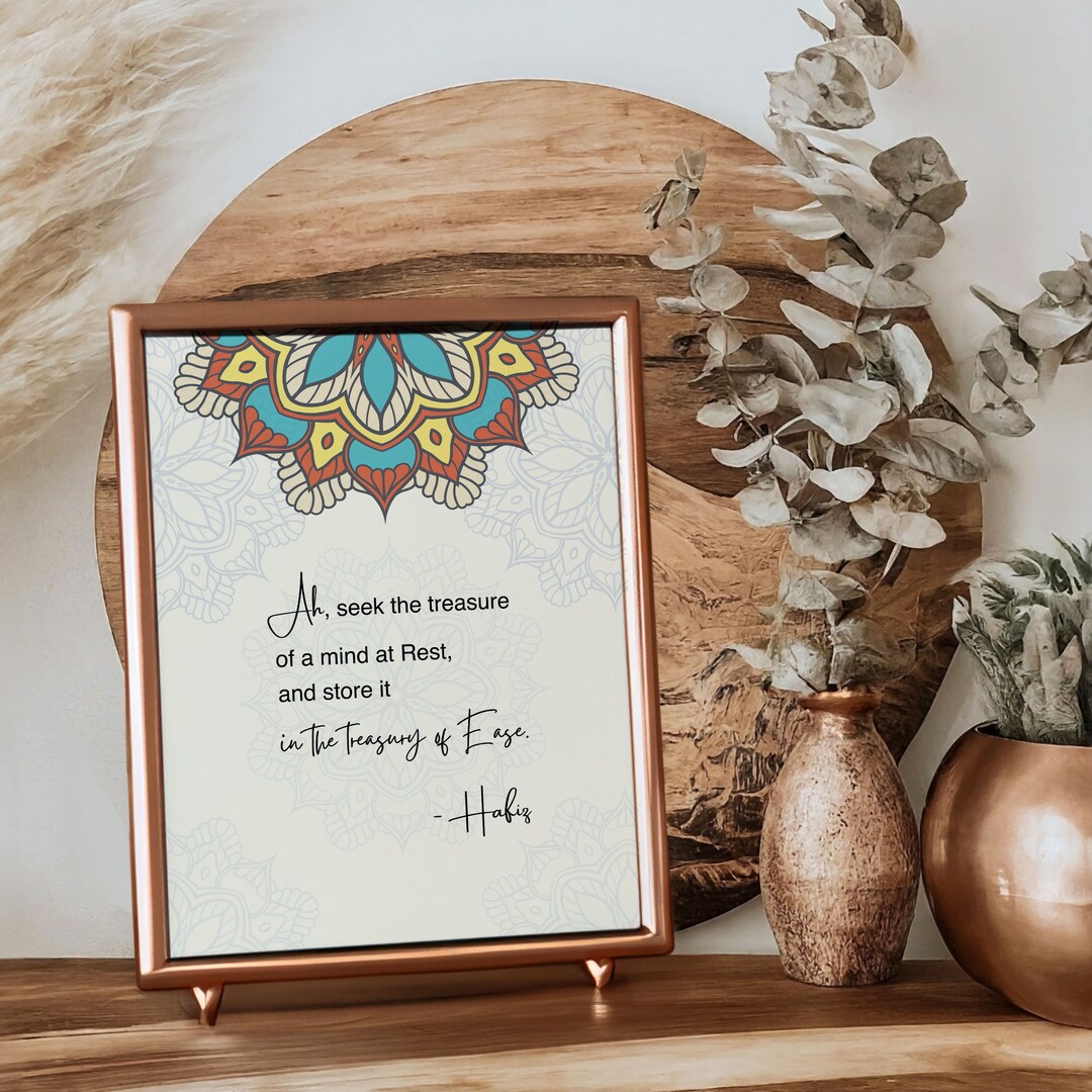 Hafiz Sufi Poet Digital Art. Instant Download Hafiz Poem Verse ...